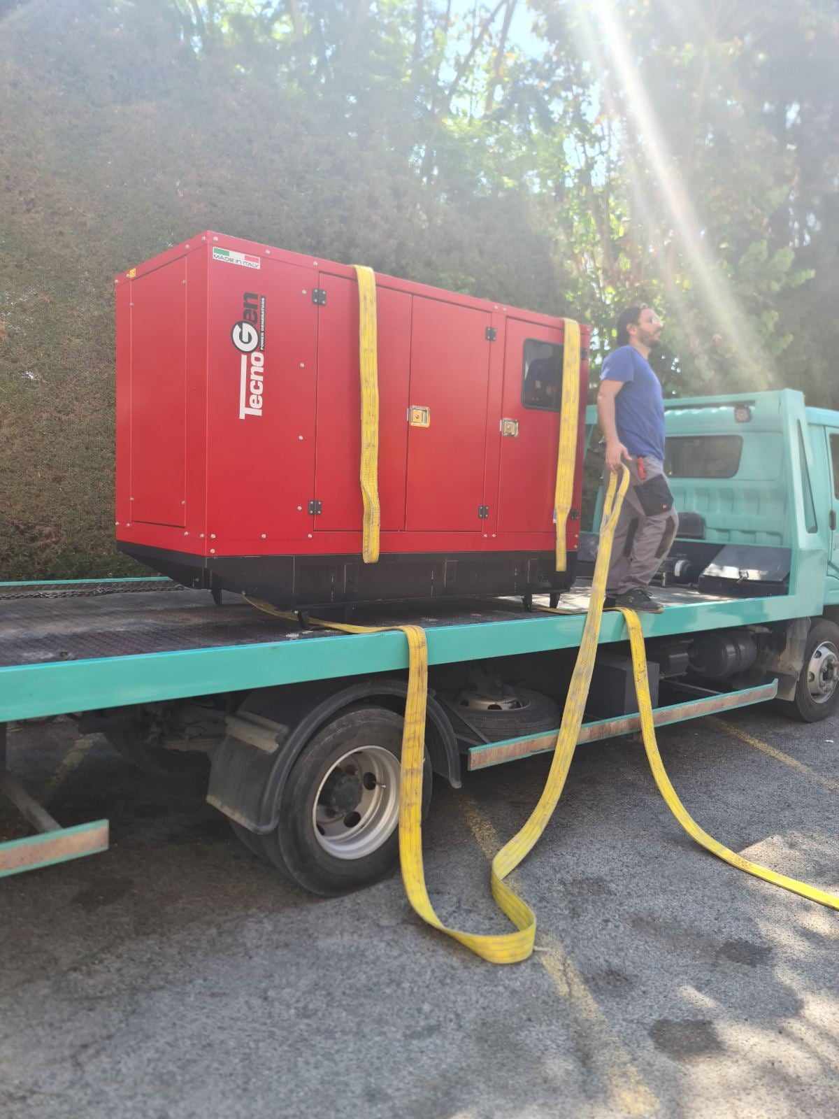 60KVA TecnoGen Generator installation – Databus Ltd